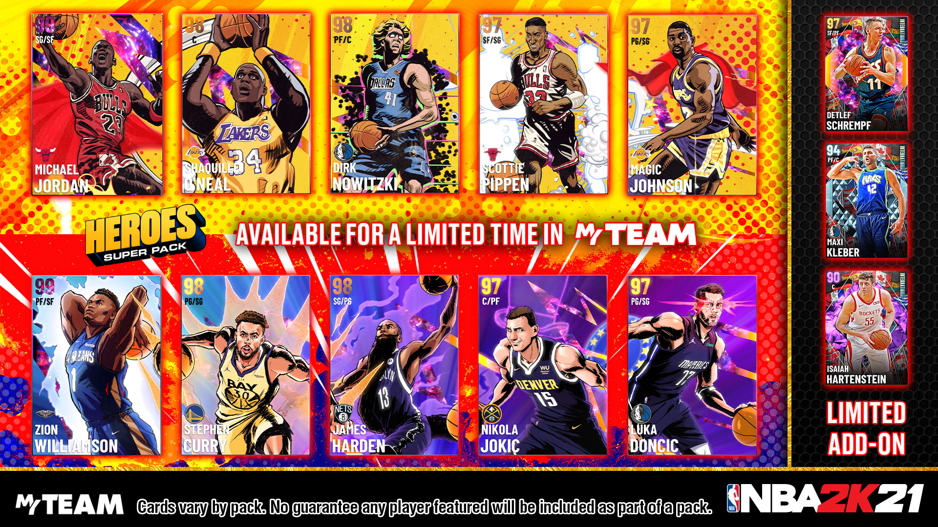 NBA 2K21 Hero Super Packs - basketball.de